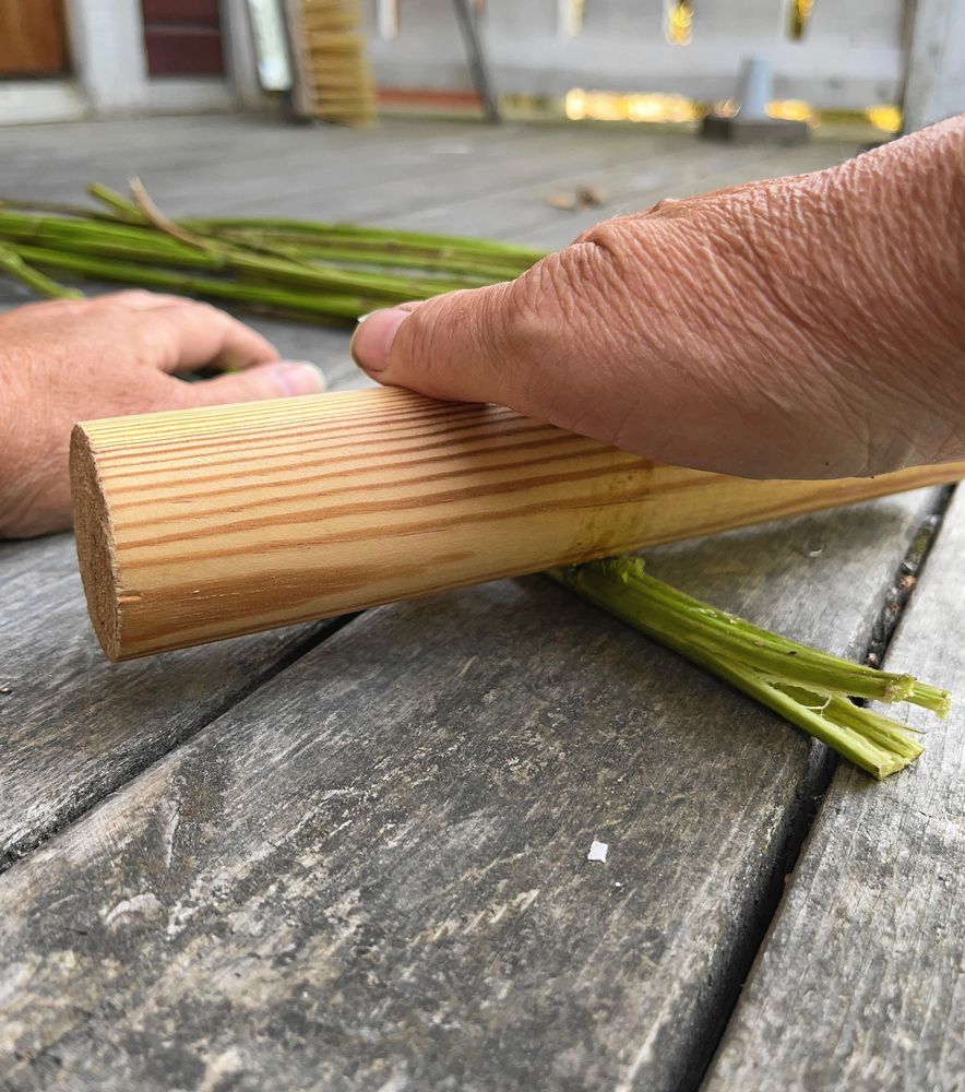 Gör ett snöre av nässlor | Land